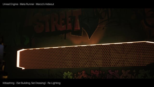 ArtStation - Meta Runner - Marco's Hideout Environmental Teaser