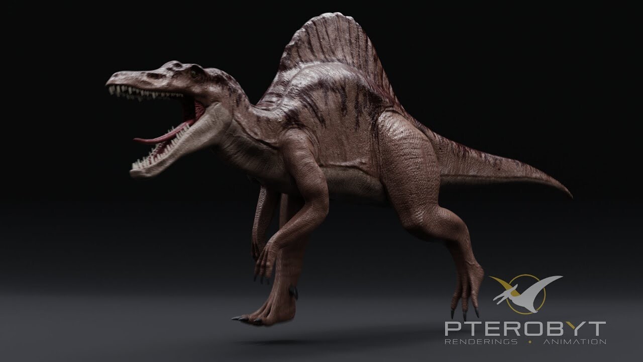 ArtStation - Spinosaurus 3D animation