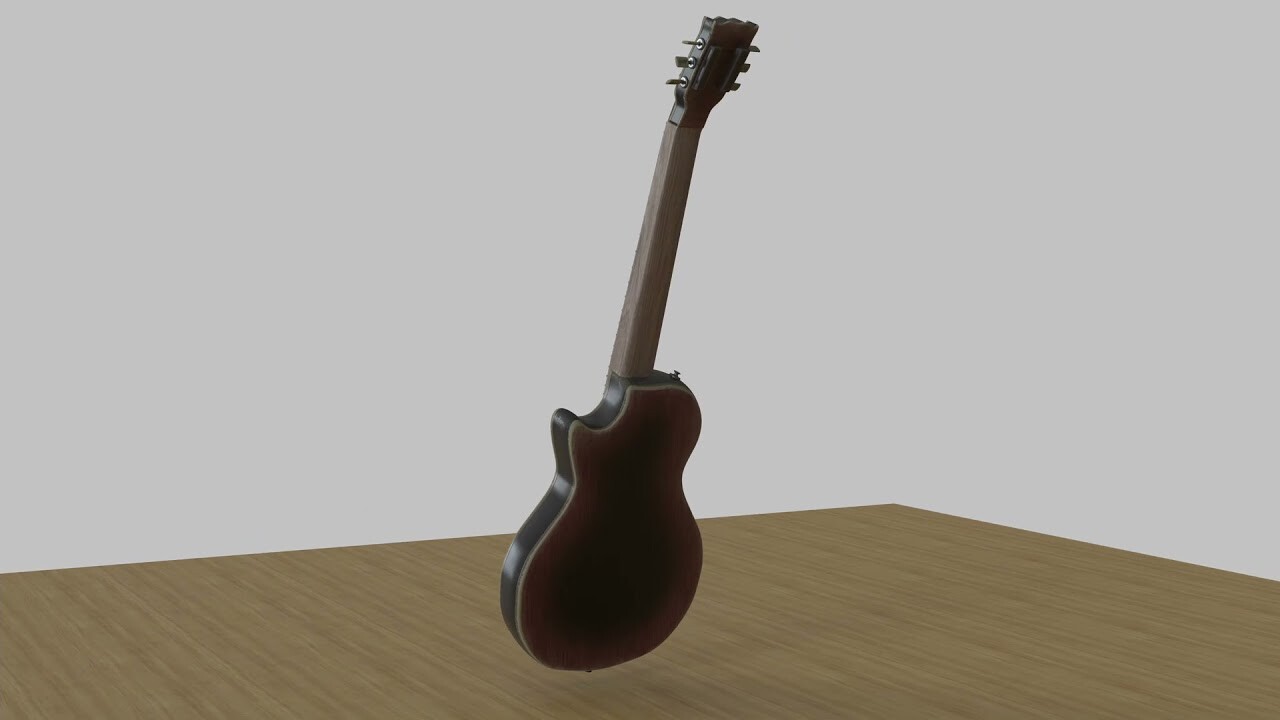 ArtStation - Guitar prop