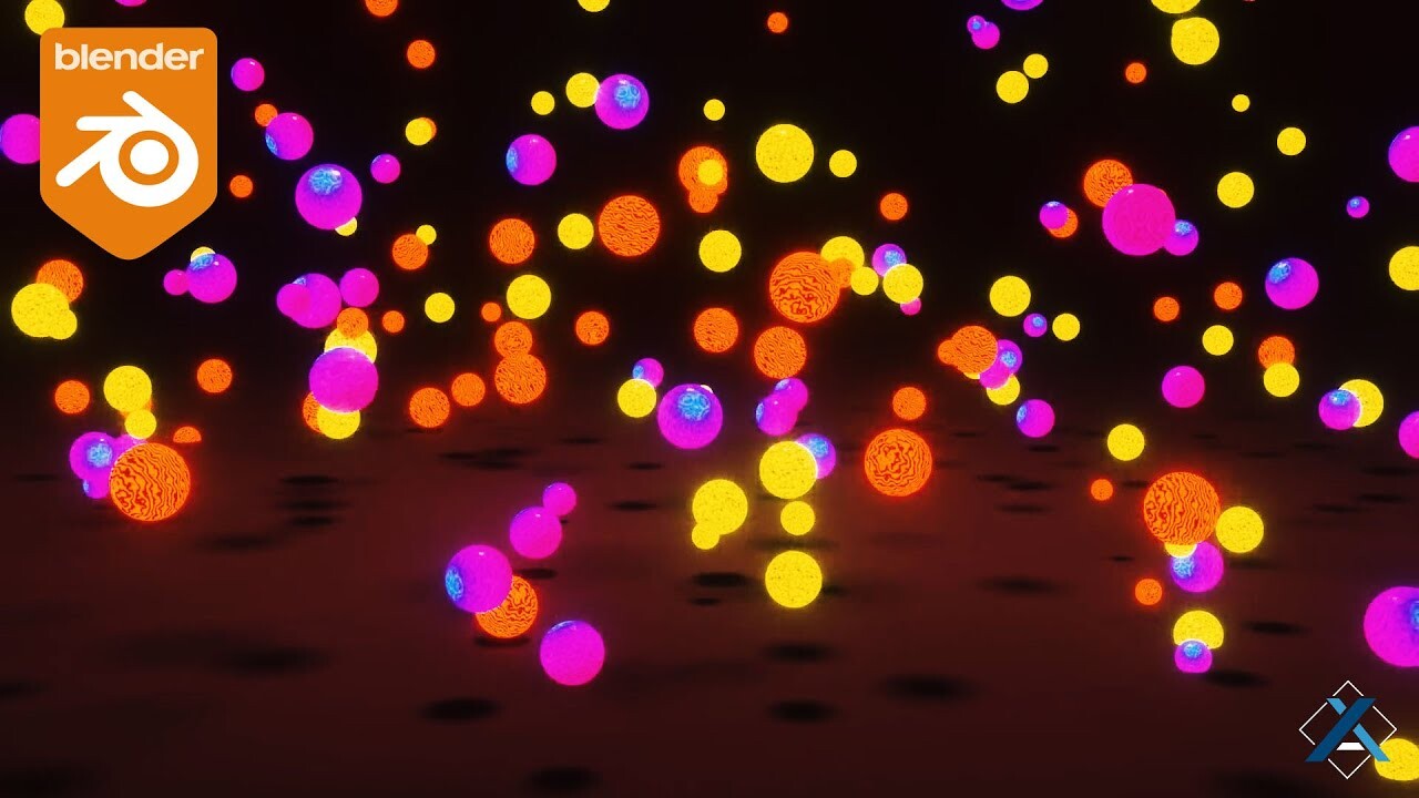 ArtStation - Particle Ball | Blender