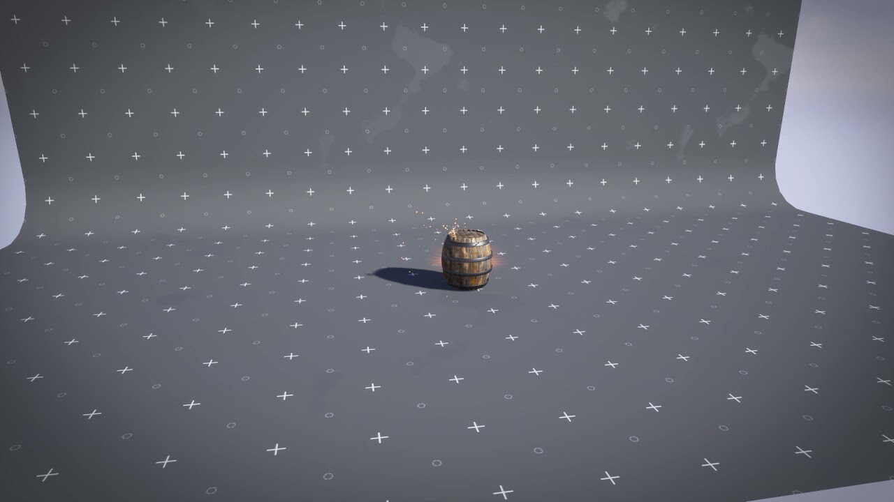 ArtStation - Barrel explosion (Real-time VFX UE4)
