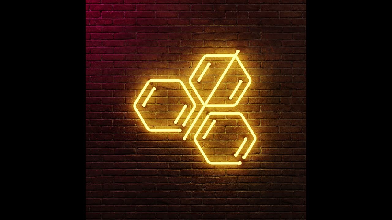 ArtStation - Wadbot neon sign