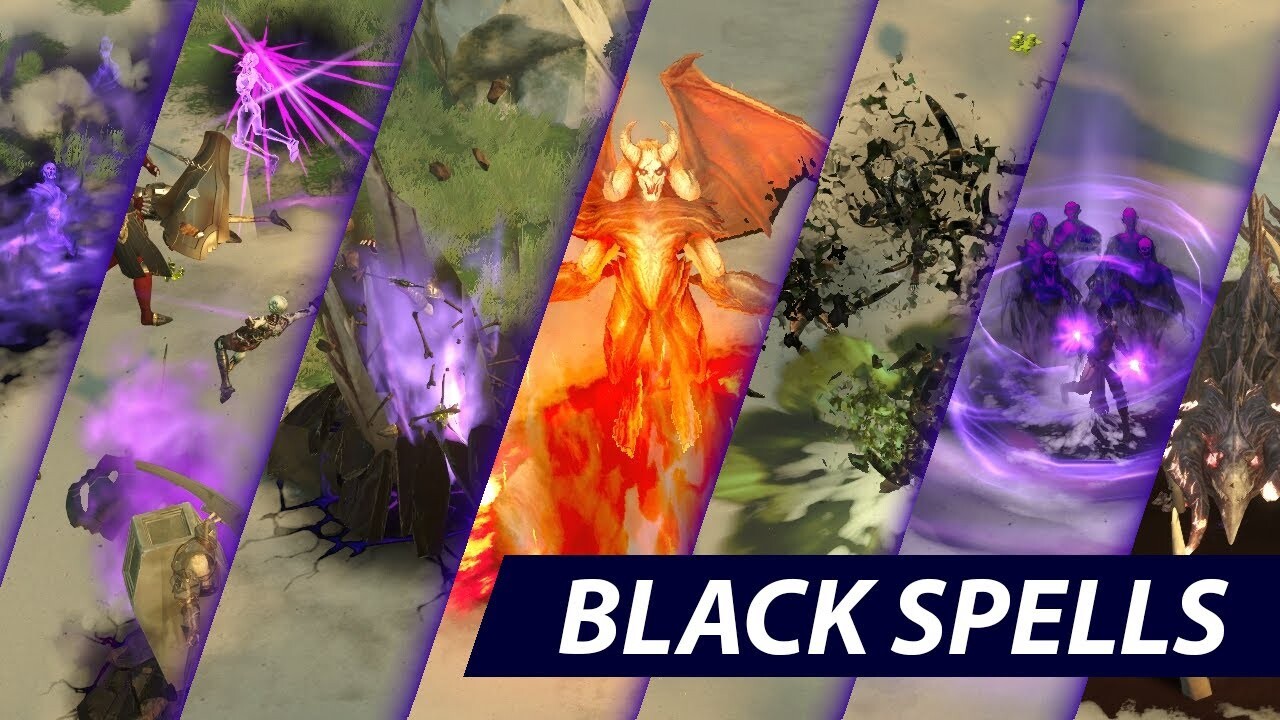 ArtStation - Magic Legends: Black Spell VFX