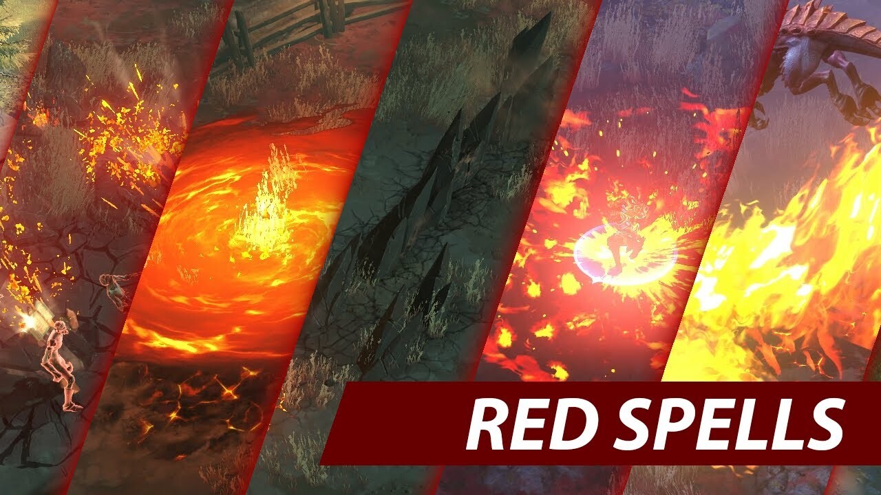 ArtStation - Magic Legends: Red Spell VFX