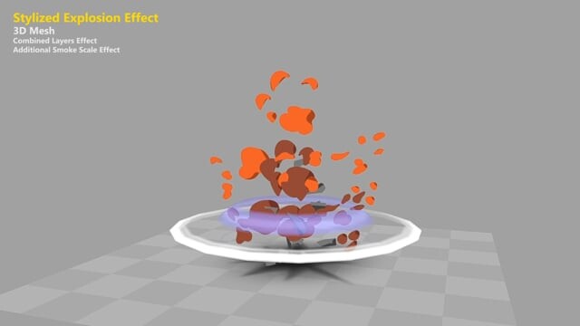 ArtStation - Stylized Explosion VFX Breakdown