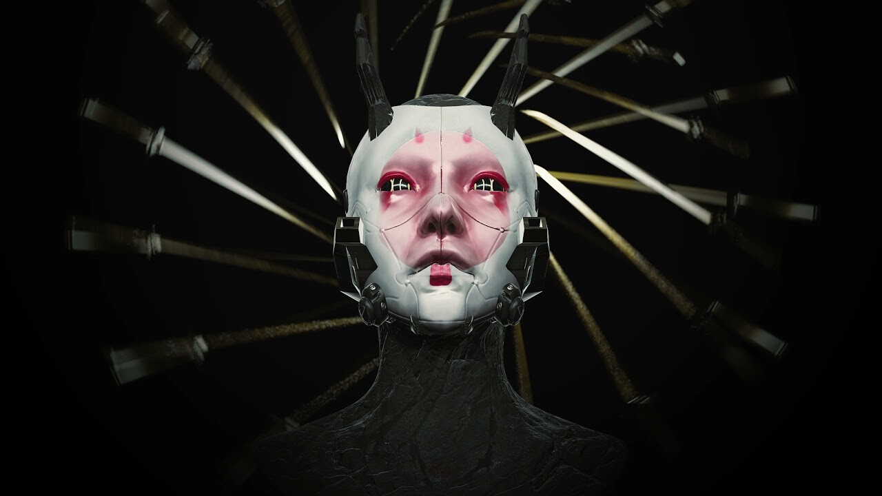 ArtStation - Mask of the phantasm | Yūrei no masuku