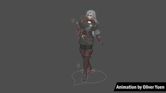 ArtStation - Miscellaneous 'One-Day-Run' Exercises - 4 Animations
