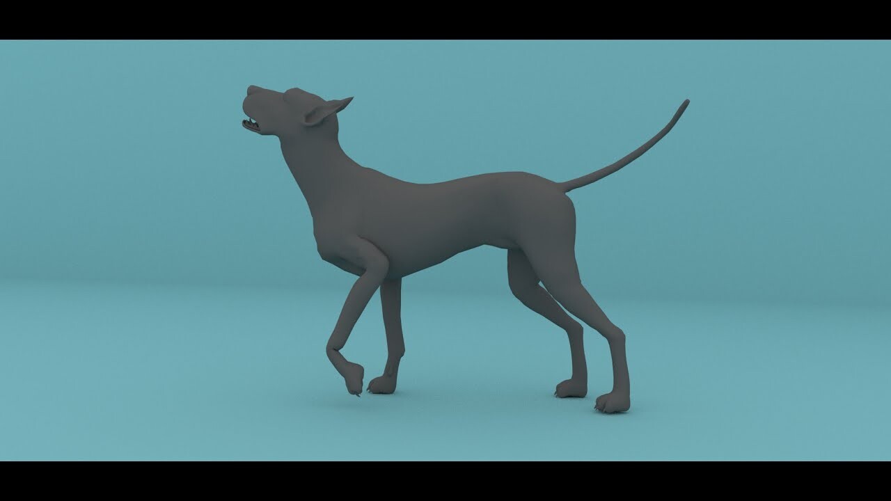 ArtStation - DOG RIGGING