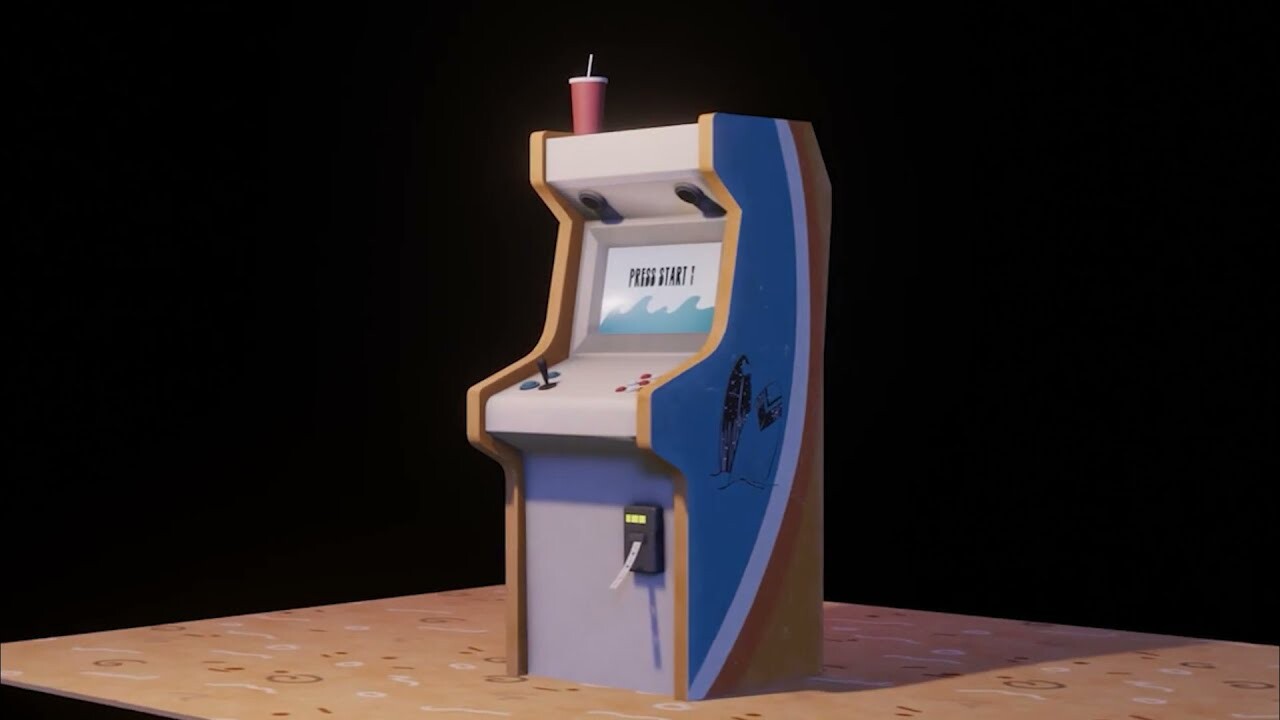 ArtStation - Arcade Machine
