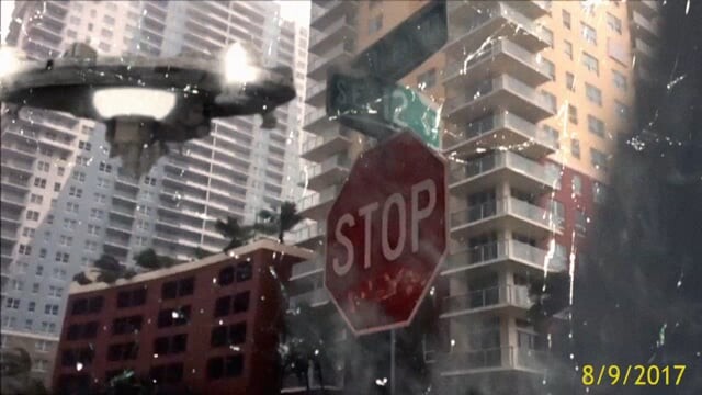 ArtStation - the 3D project of aliens attack by 3D studio max and nuke