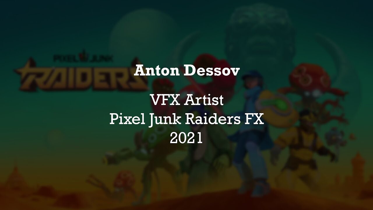 ArtStation - Pixeljunk Raiders VFX