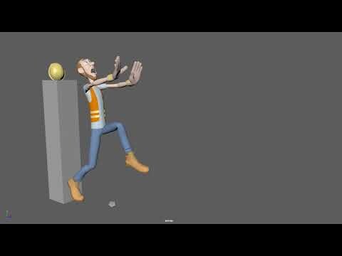 ArtStation - Malcolm Cartoon Animation Scene