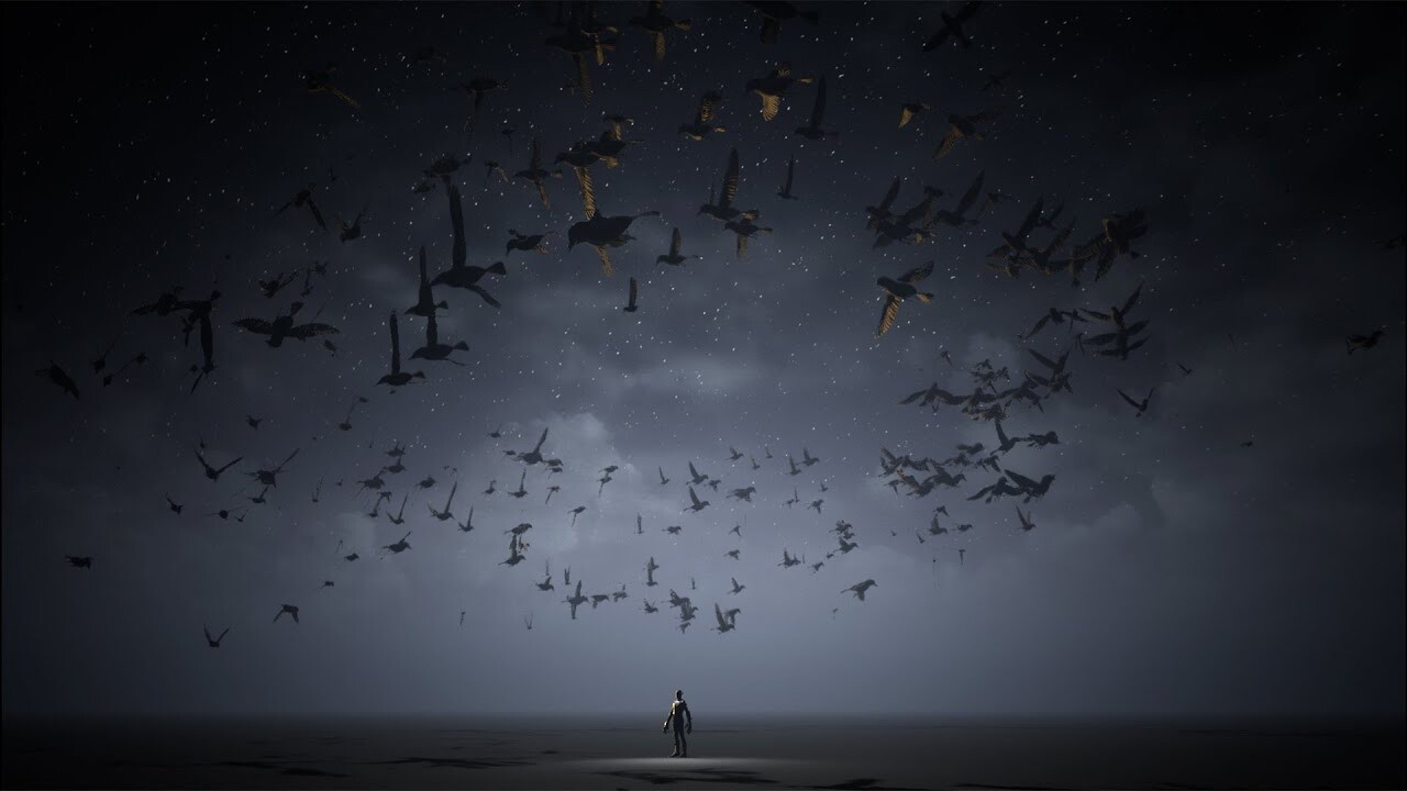 ArtStation - Bird Flock in UE5 Niagara | Download Project Files