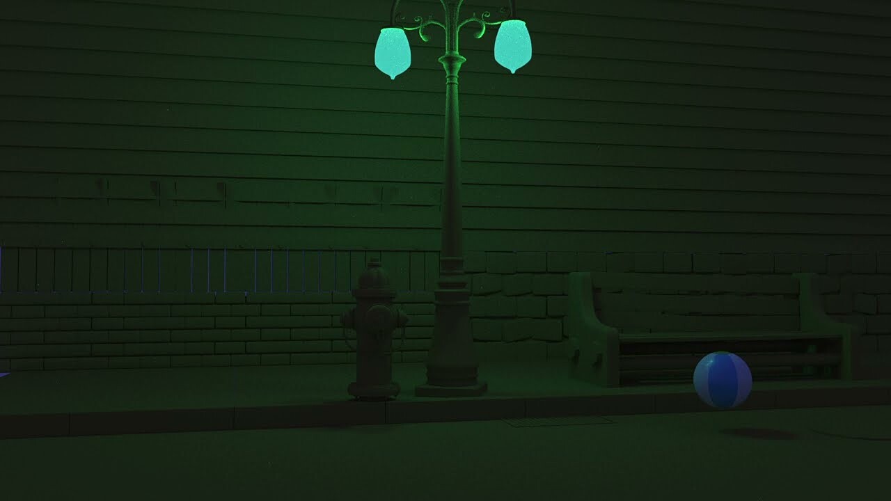 ArtStation - Light rubber ball bounce animation