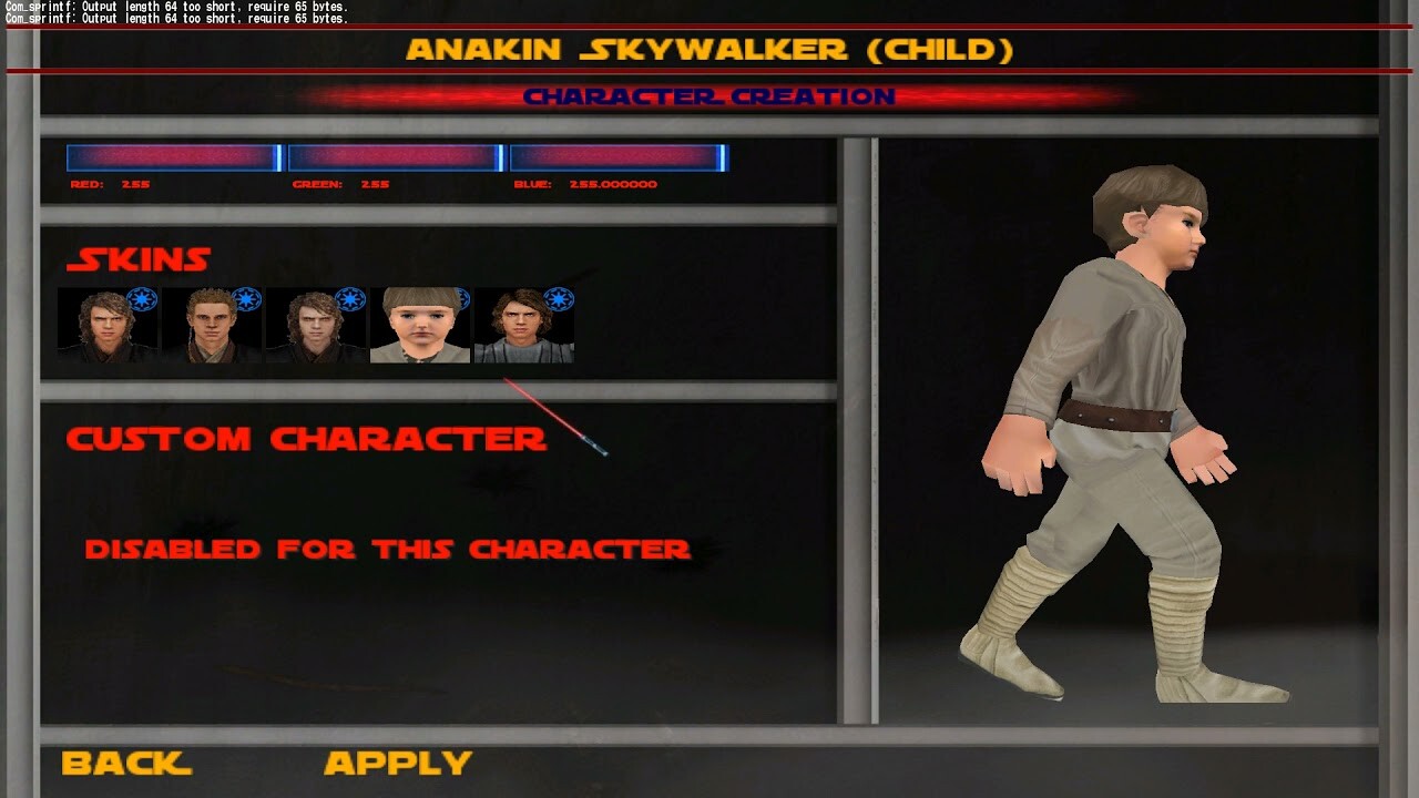 ArtStation - Star Wars: Galactic Legacy - Anakin Showcase