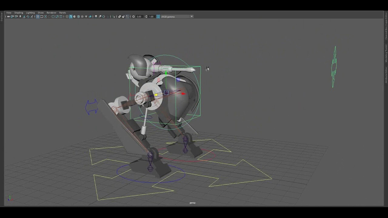 ArtStation - Robot Rigging