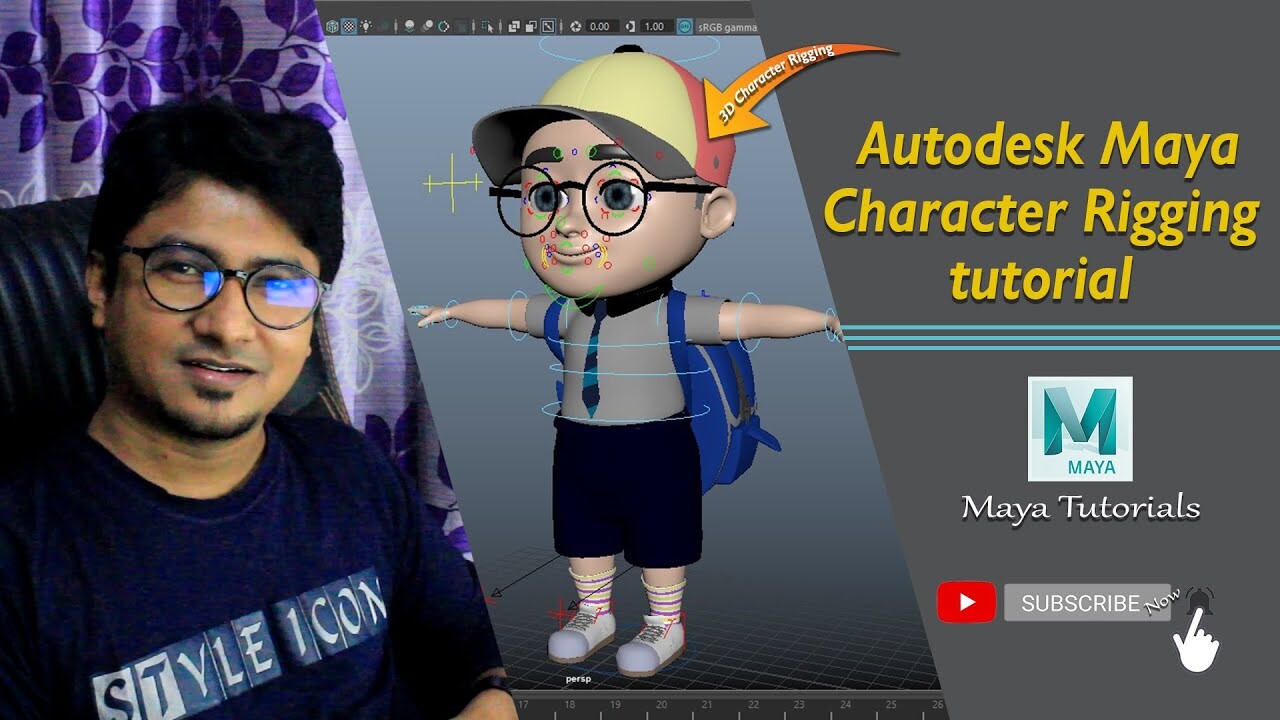 ArtStation - Character Rigging and controllers setup tutorials in Maya