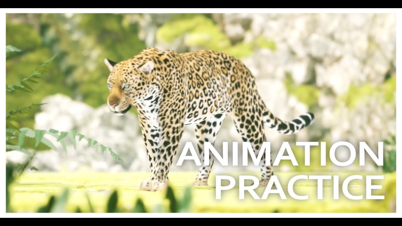 ArtStation - Leopard Jump Animation