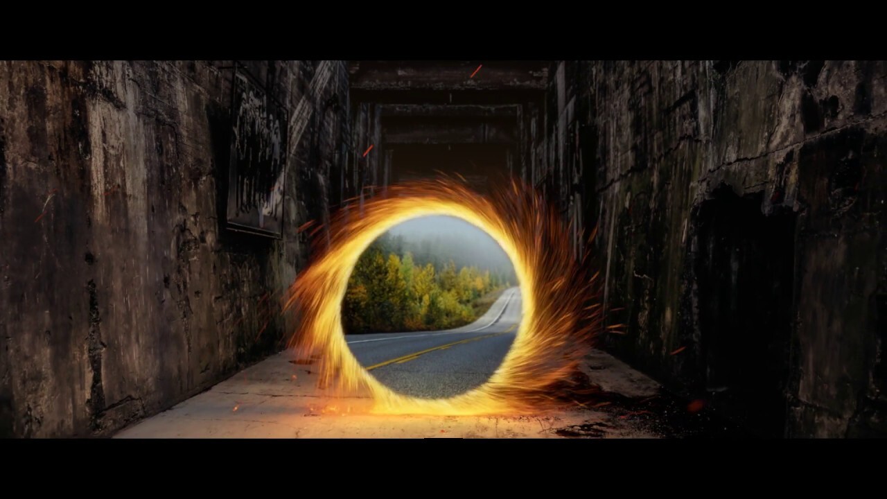 ArtStation - Strange Particles Portal Effect with Blender