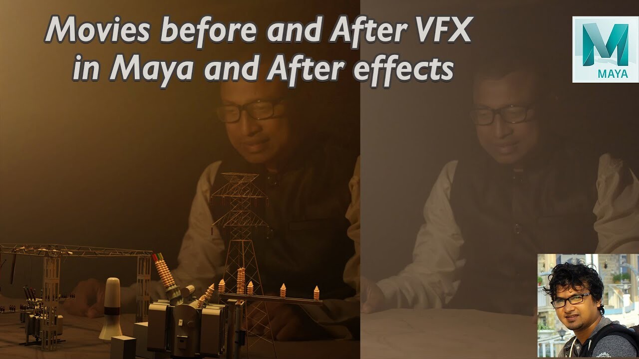 ArtStation - Movies before and After and VFX in Maya and After effects