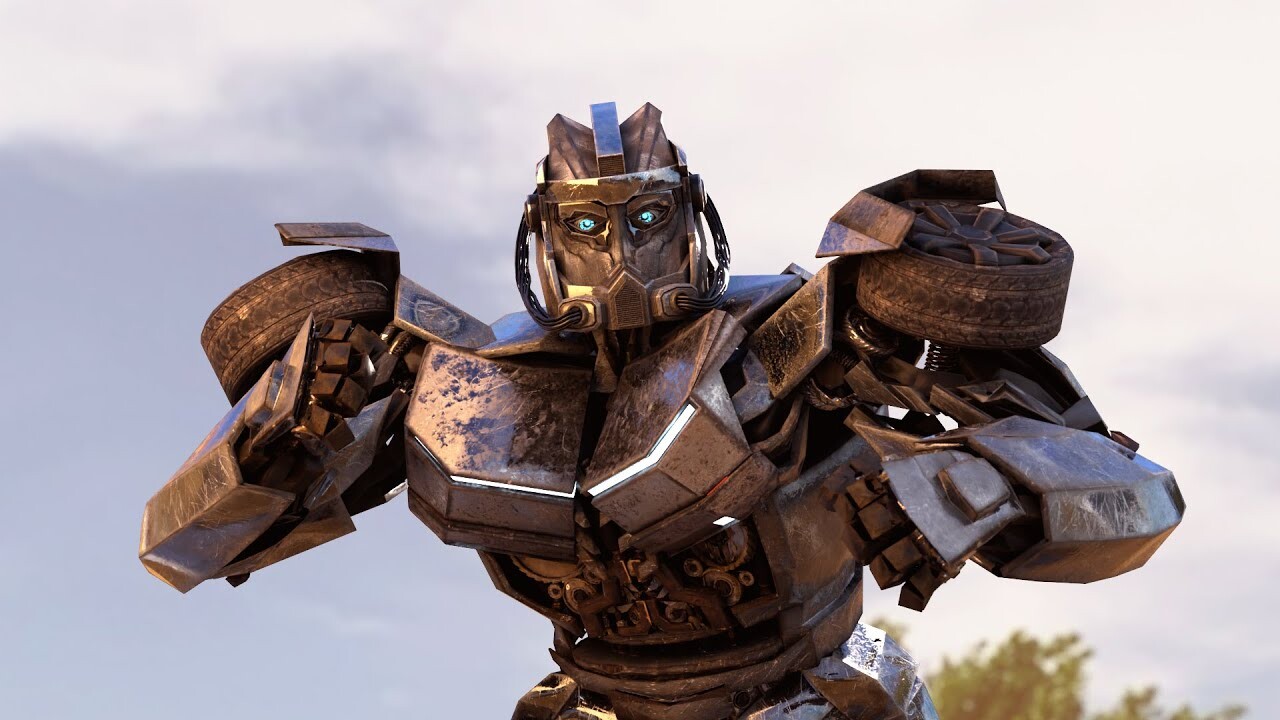 ArtStation - Cybertruck Transformer