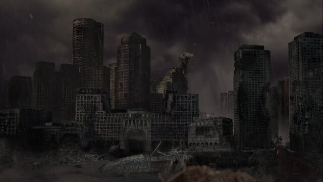ArtStation - Matte Painting: Boston Apocalypse (2020)