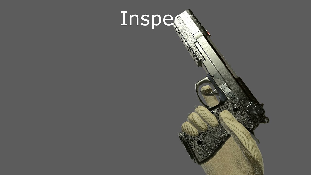 ArtStation - FPS handgun animations