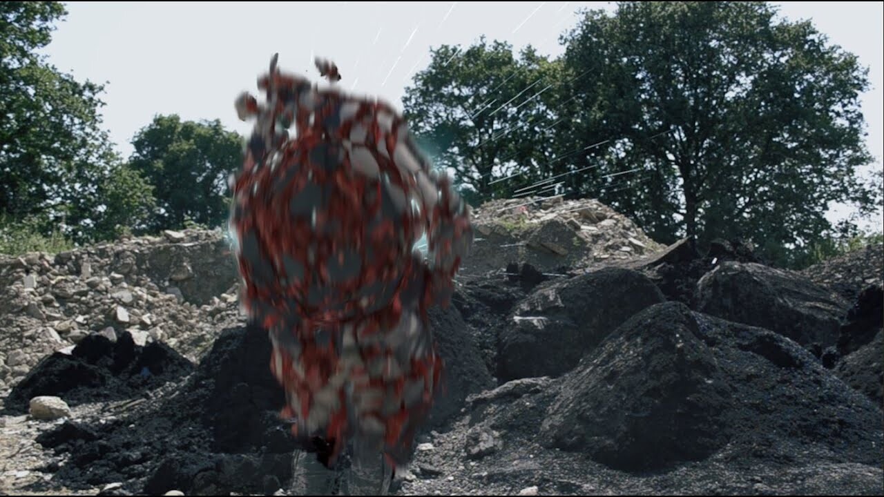 ArtStation - Exploding Man Effect - Houdini 18.5 - RBD - Pyro - Particles