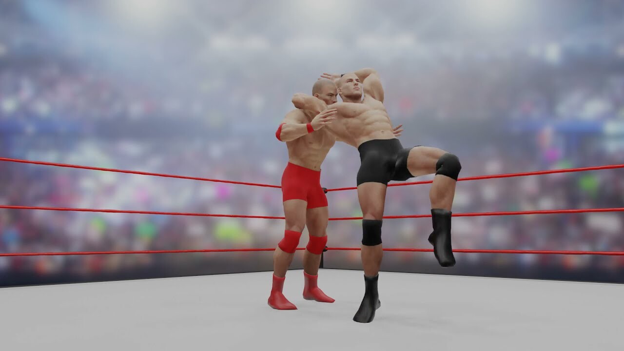 ArtStation - "StoneCold Stunner" Animation