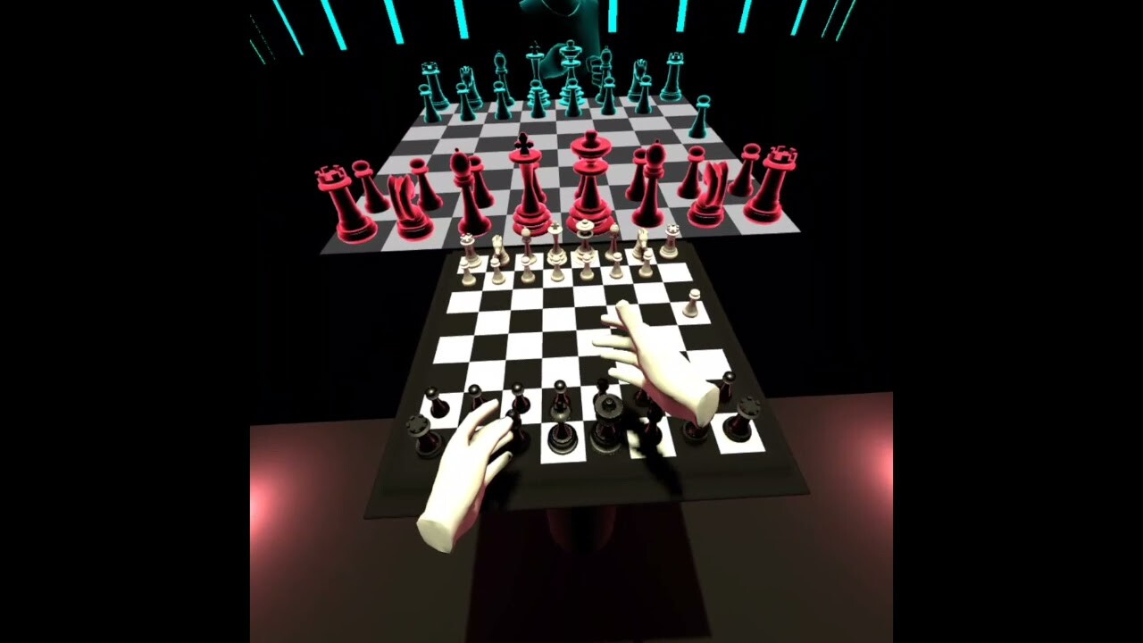 ArtStation - VR Tron Chess
