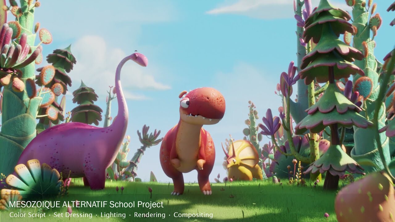 Marion Metivier - Demo Reel Mesozoïque Alternatif 2021