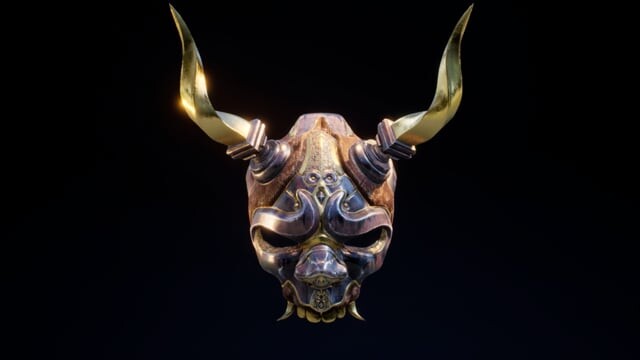 ArtStation - Oni Mask