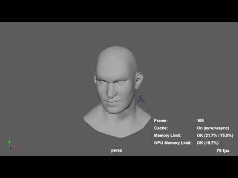 ArtStation - Facial rig test