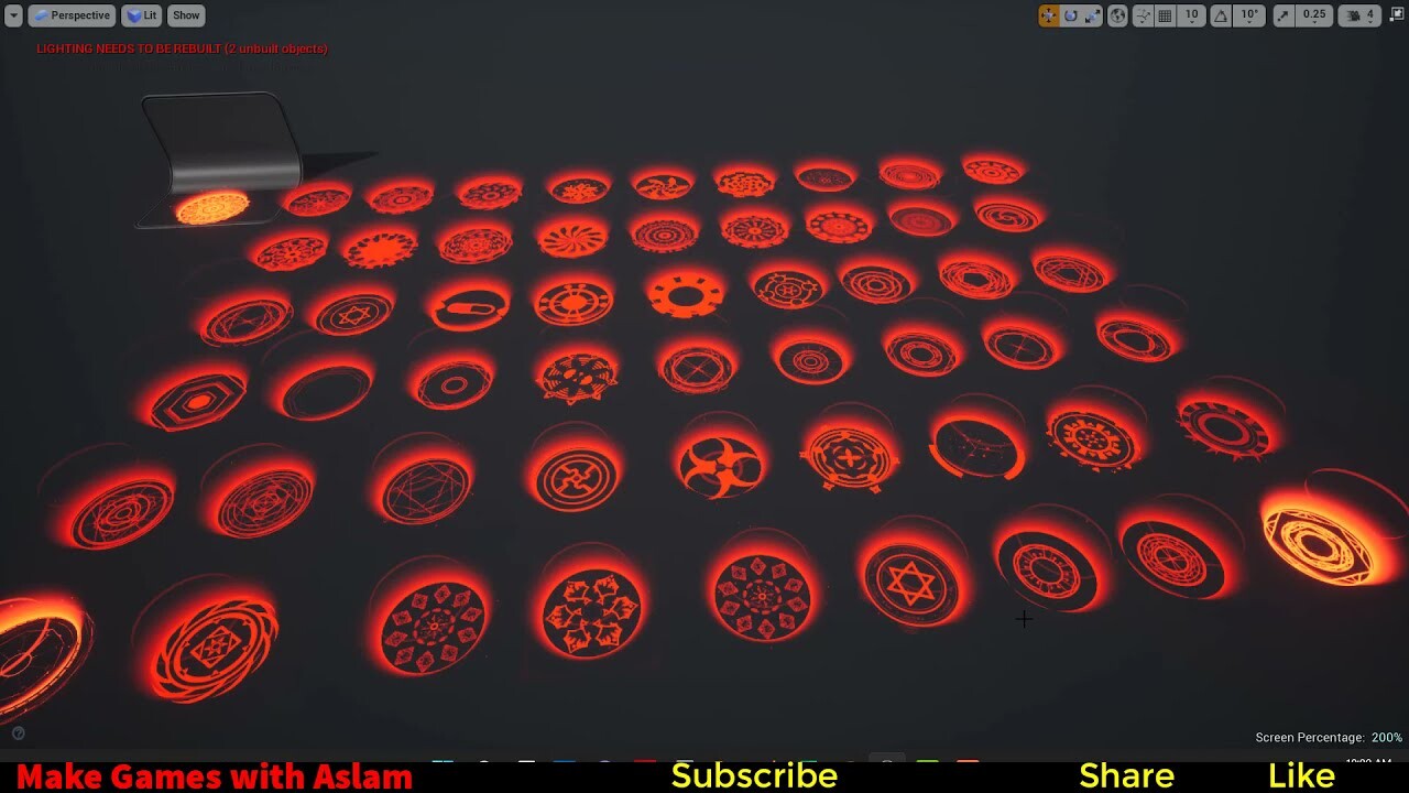 ArtStation - Unreal engine Niagara Magical Circle Effect with full ...