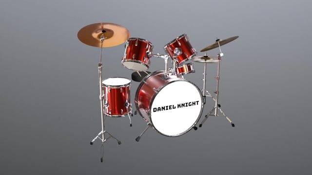 ArtStation - Daniel Knight Drum Set