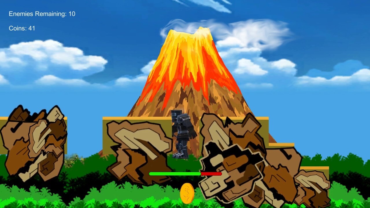 ArtStation - Tropical Knight Platformer Game