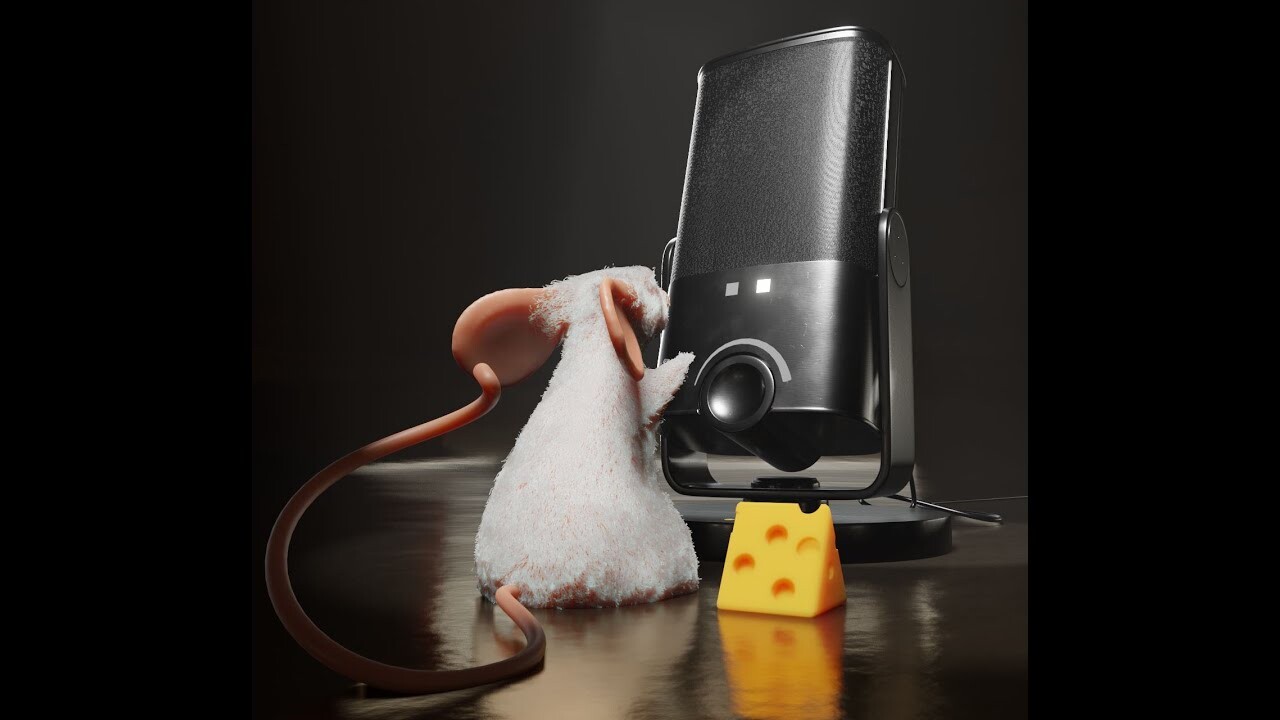 ArtStation - Mice & Mic - first Blender project