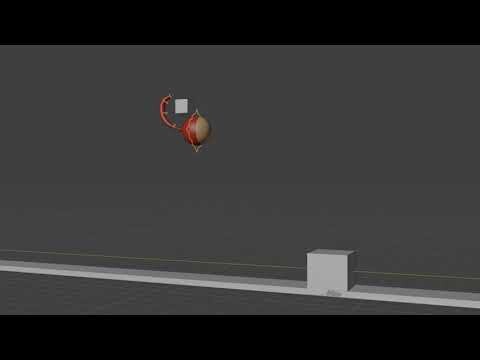 ArtStation - Tail Animation practice - Blender