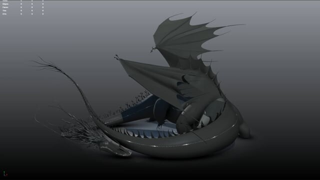 ArtStation - how to train your dragons-sea dragon