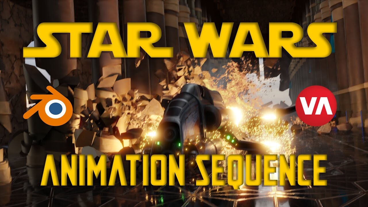 ArtStation - 3D MILESTONE No. 8 - ANIMATION SEQUENCE - STAR WARS ...