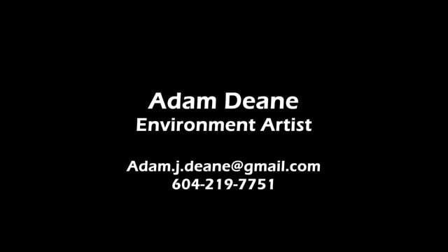 ArtStation - Adam Deane Demo Reel