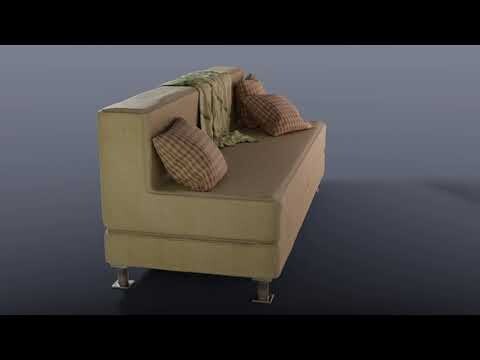 ArtStation - high-poly Couch