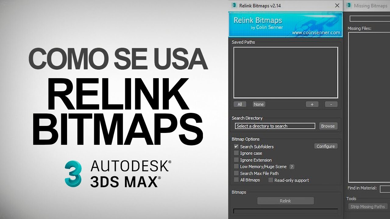 ArtStation - Como usar Relink Bitmaps en 3DsMax