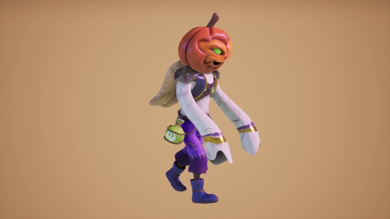 ArtStation - Pumpkin Man
