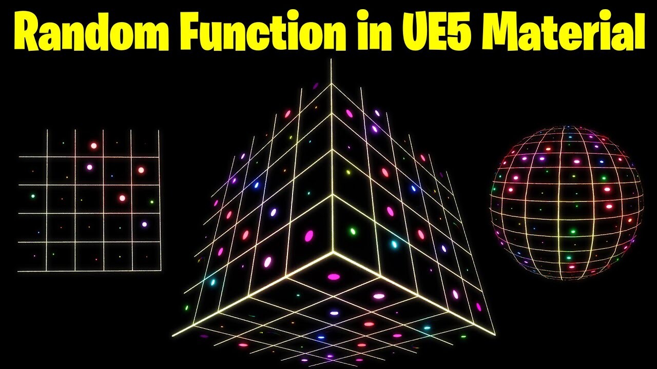 ArtStation - Random Function in UE5 Material Explained | Download Files