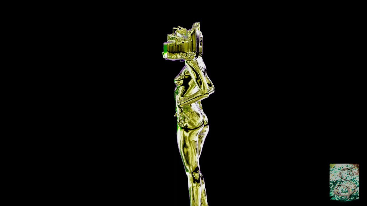 ArtStation - Crystal Woman OpenVDB Morph Effect