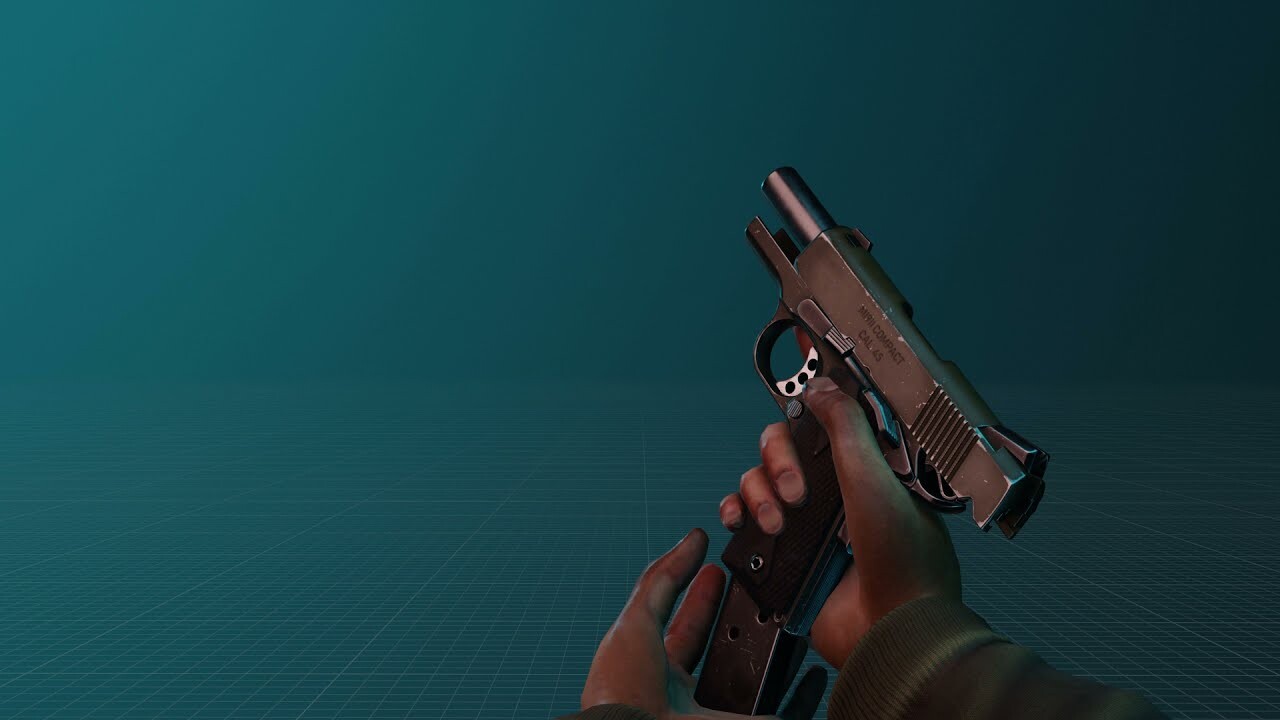 ArtStation - M1911 First-Person Animation