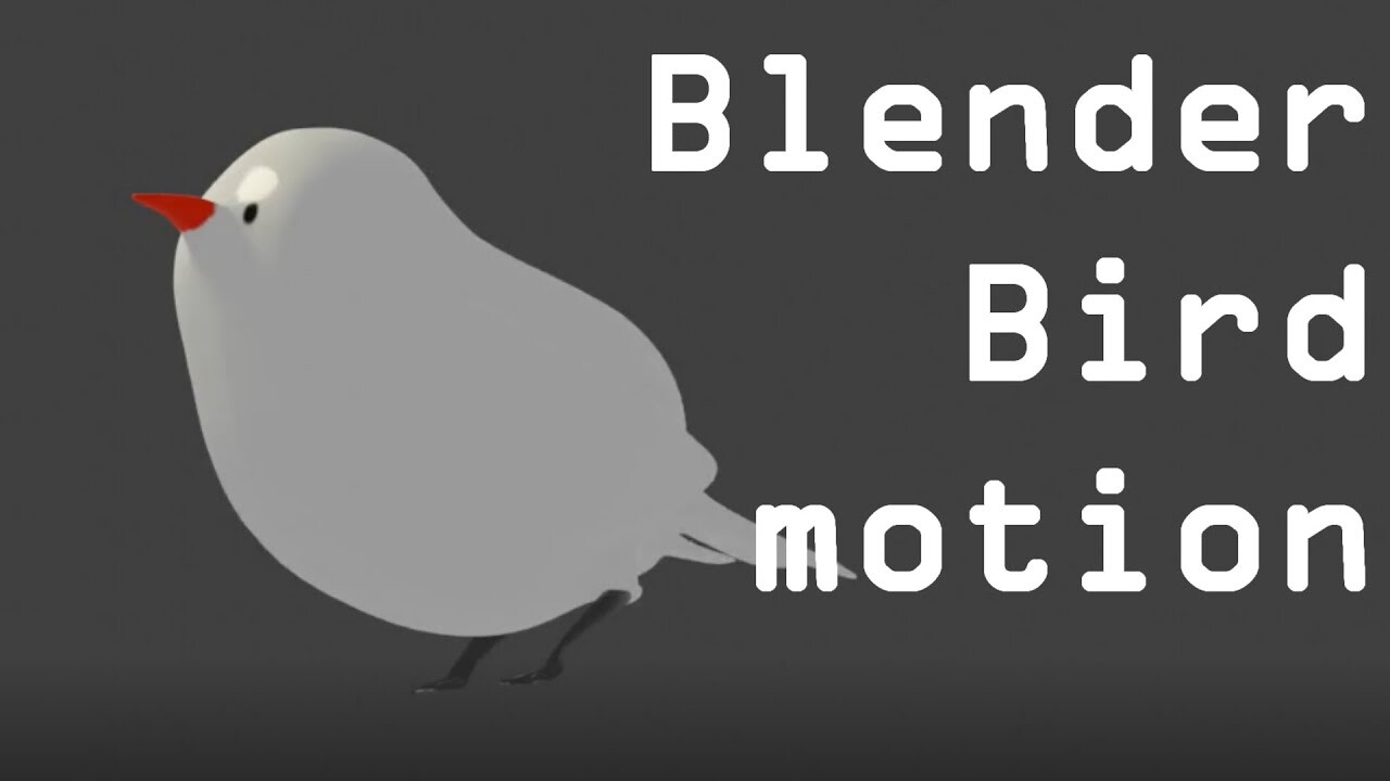 ArtStation - 3D bird rigging