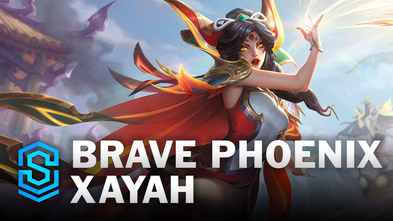 ArtStation - [SFX]Brave Phoenix - Xayah - League of Legends