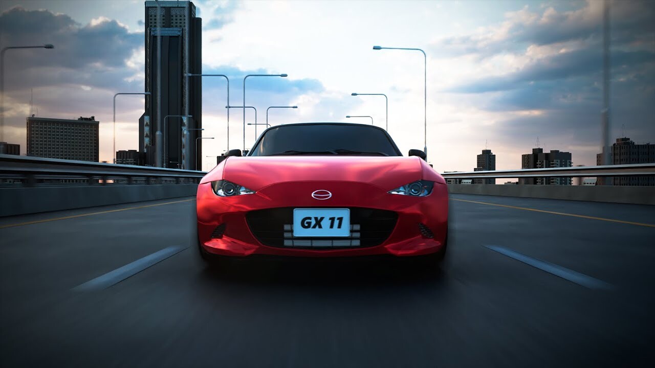 ArtStation - Mazda RX-5 ROADSTAR